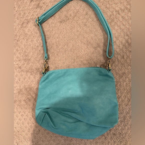 Joy Susan | Bags | Joy Susan Vegan Crossbody Purse Turquoiseteal Color ...